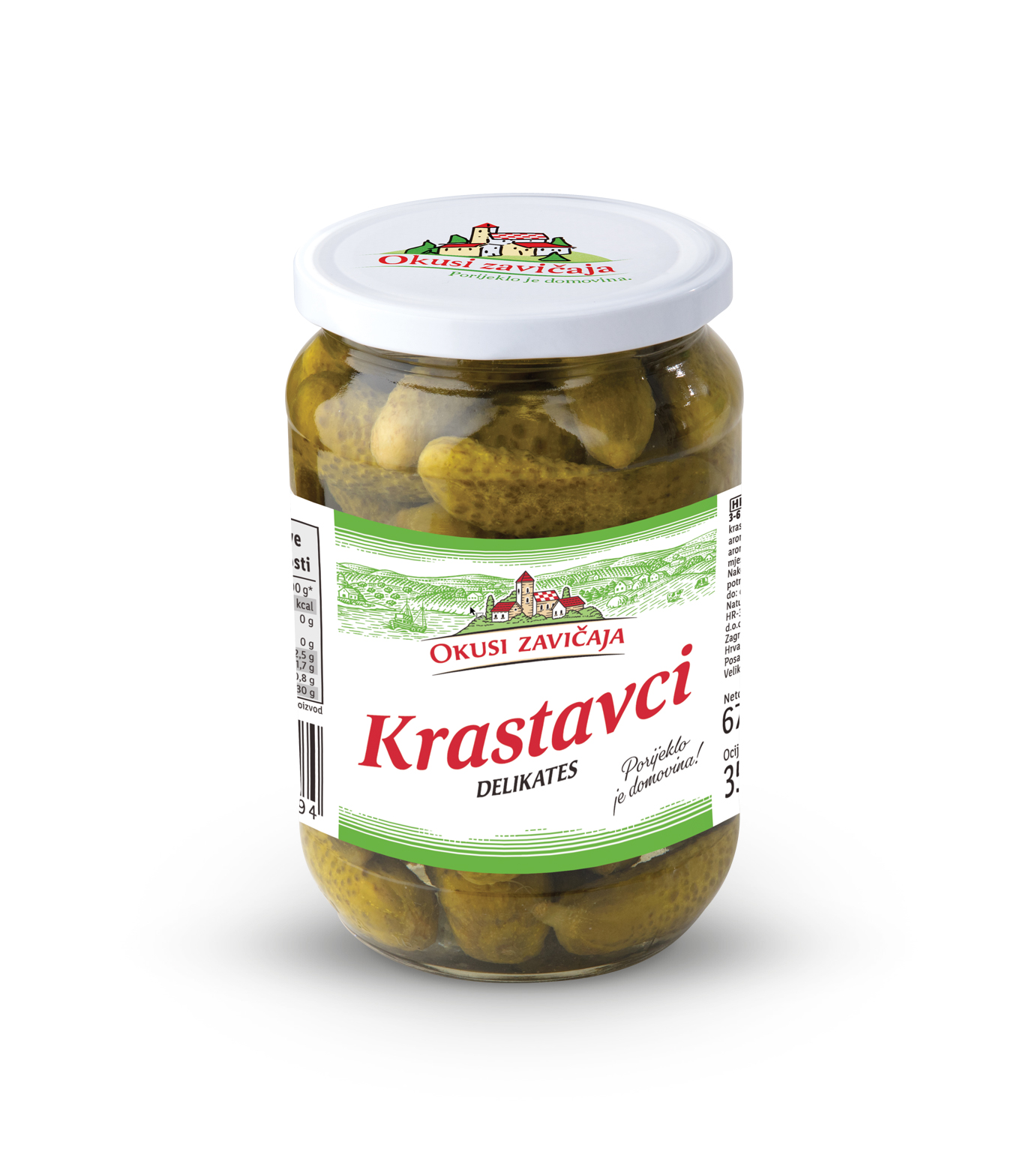 Krastavci delikates - Okusi zavičaja